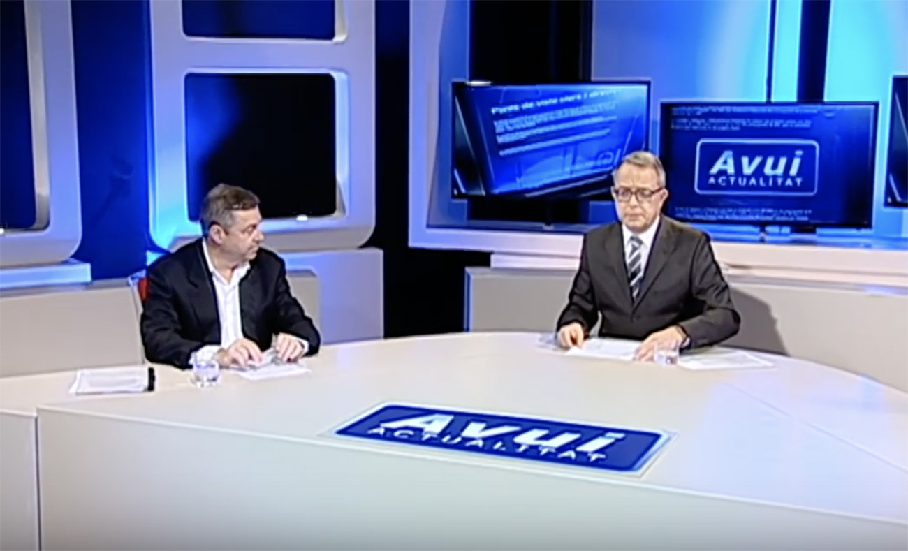 Javier Blas, en Canal 4 Tv entrevistado sobre el Brexit y sus consecuencias